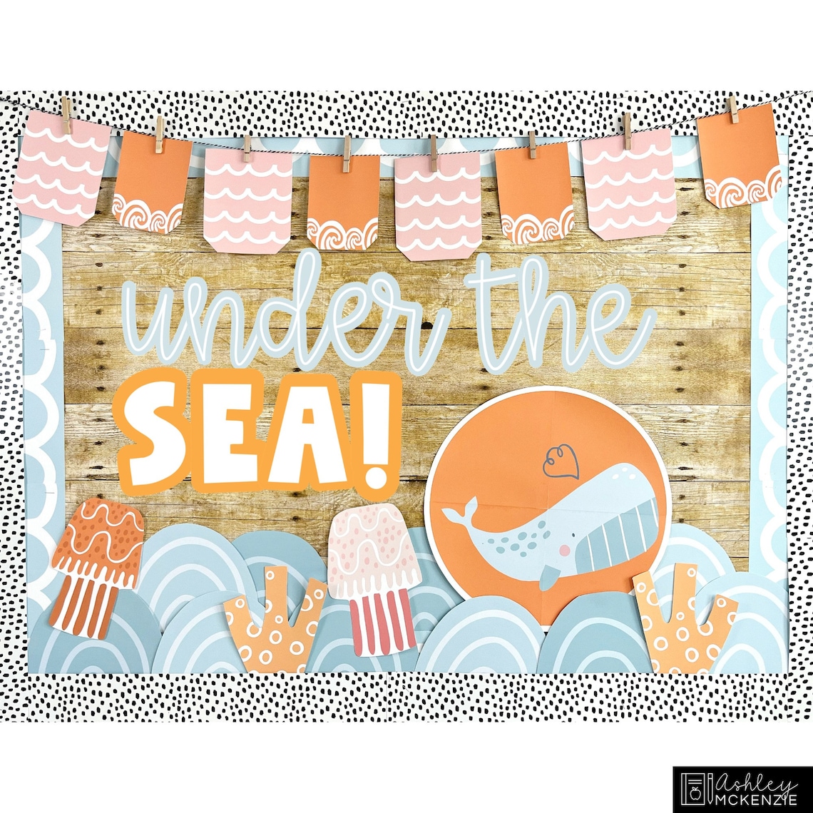 Boho Ocean Back to School and End of Year Bulletin Board Kit - Etsy UK
