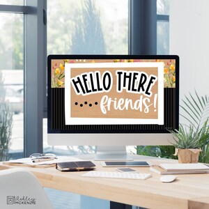 Wildflowers Google Slides and Powerpoint Templates, Nature Theme Class ...