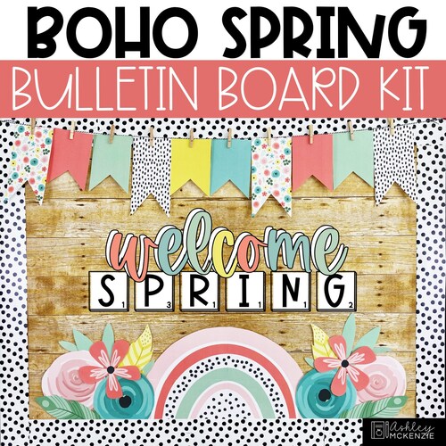 Spring Friends Bulletin Board or Door Decoration - Etsy