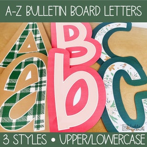 Modern Christmas Classroom Decor, Bulletin Board Kit, Classroom Posters ...