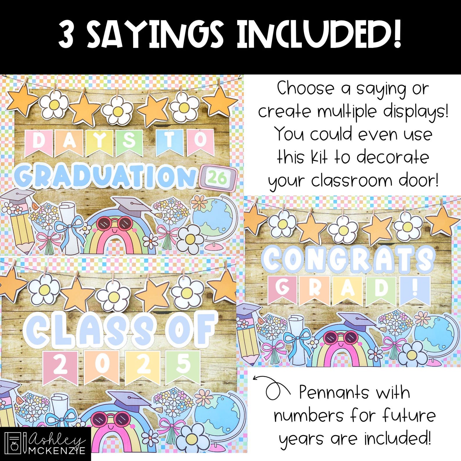 Graduation Bulletin Board Bundle, End of Year Countdown, Graduation ...