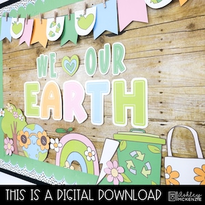Earth Day Bulletin Board, April Bulletin Board Ideas, Printable Borders ...