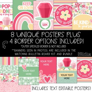 Valentine's Day Classroom Posters, Valentine Pop Theme, Easy Seasonal ...