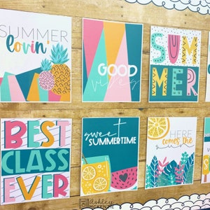 Sweet Summer Bulletin Board or Classroom Door Decor Easy and - Etsy