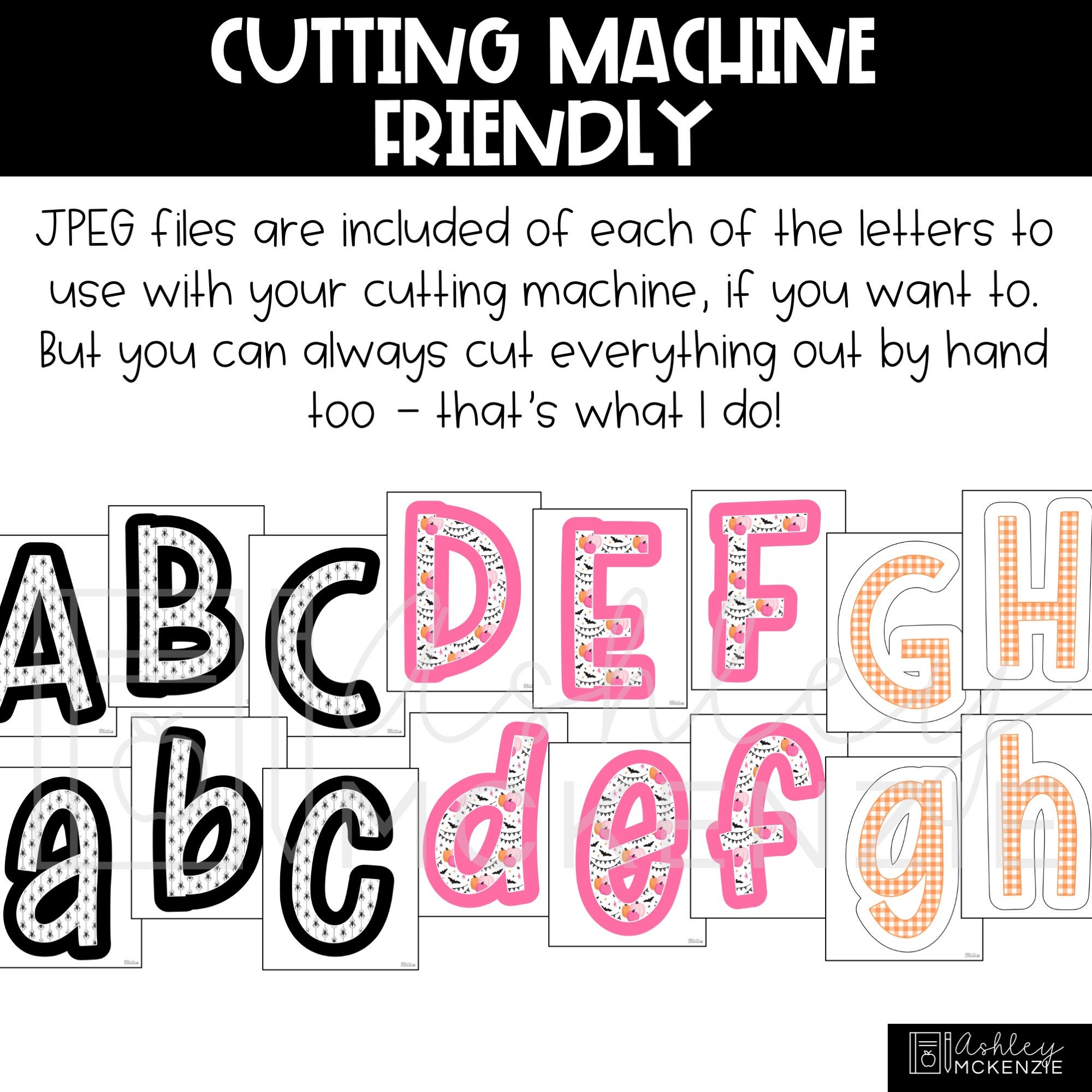 Halloween Classroom Decor, Boo Street Theme, A-Z Bulletin Board Letters ...