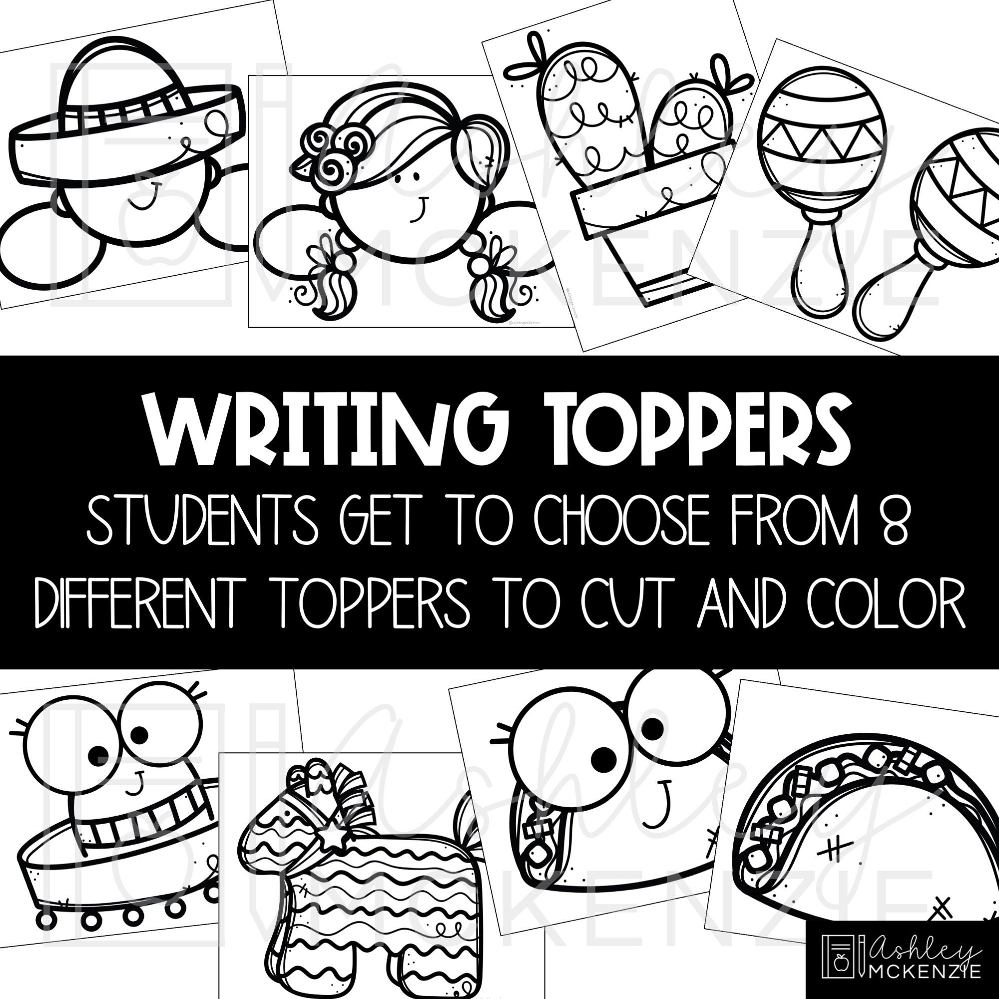 Cinco De Mayo Writing Crafts, May Creative Writing Prompts, Easy ...