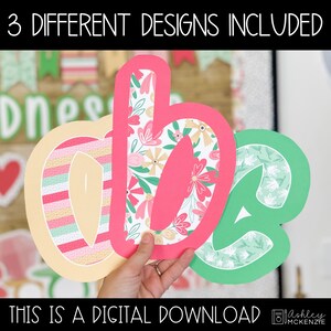 Valentine's Day Classroom Decor, Primary Font A-Z Bulletin Board ...