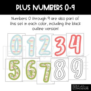 Spring Classroom Decor, Primary Font A-Z Bulletin Board Letters ...