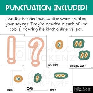 Modern Check Classroom Decor, Primary Font A-Z Bulletin Board Letters ...