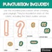Modern Check Classroom Decor Primary Font A-Z Bulletin Board - Etsy