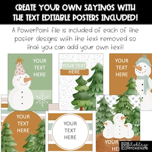 Winter Chill Classroom Posters, Holiday Classroom, January Bulletin ...