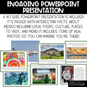 Mexico Virtual Field Trip: Powerpoint Lesson & Activities, Cinco De ...