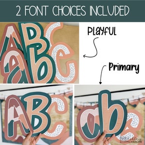 Abstract Landscape Back to School Classroom Decor, Bulletin Board Kit ...