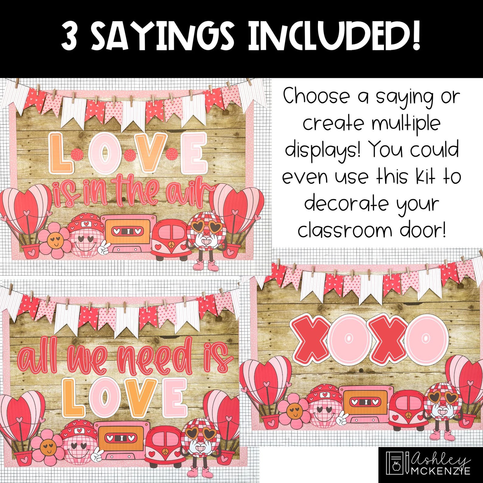 Valentine's Day Bulletin Board Bundle, Kindness Posters, Printable ...