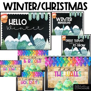 Bulletin Board Kits Bundle #2, Classroom Decor for the Whole Year, Easy ...
