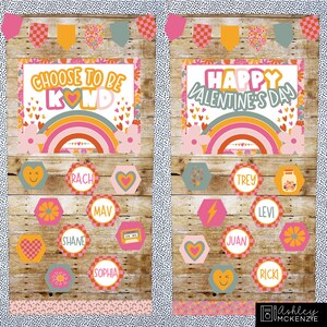 Valentine Love Classroom Decor, Bulletin Board Kit, Classroom Posters ...