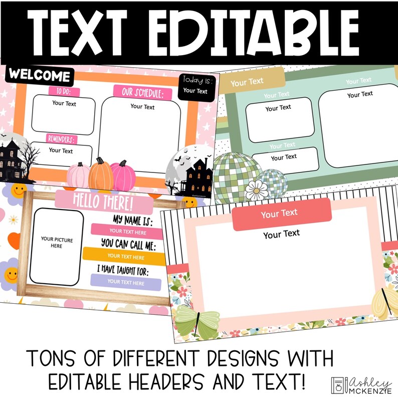 Seasonal Slide Templates for All Year Google Slides Powerpoint ...