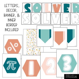 Math Bulletin Board Back to School Door Decor Be a Problem Solver Math ...