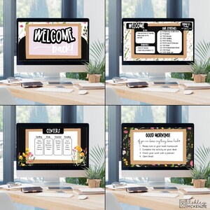 Wildflowers Google Slides and Powerpoint Templates, Nature Theme Class ...