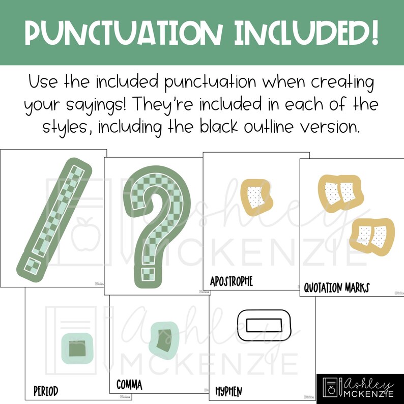 Retro St. Patrick's Day Classroom Decor, A-Z Bulletin Board Letters ...