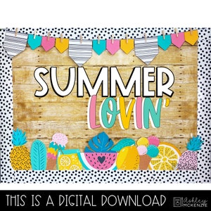 Sweet Summer Bulletin Board or Classroom Door Decor, End of Year ...