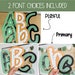 Modern Jungle Back to School Classroom Decor, Bulletin Board Kit ...