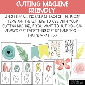 Boho Rainbow Spring Bulletin Board or Classroom Door Decor, Easy and ...