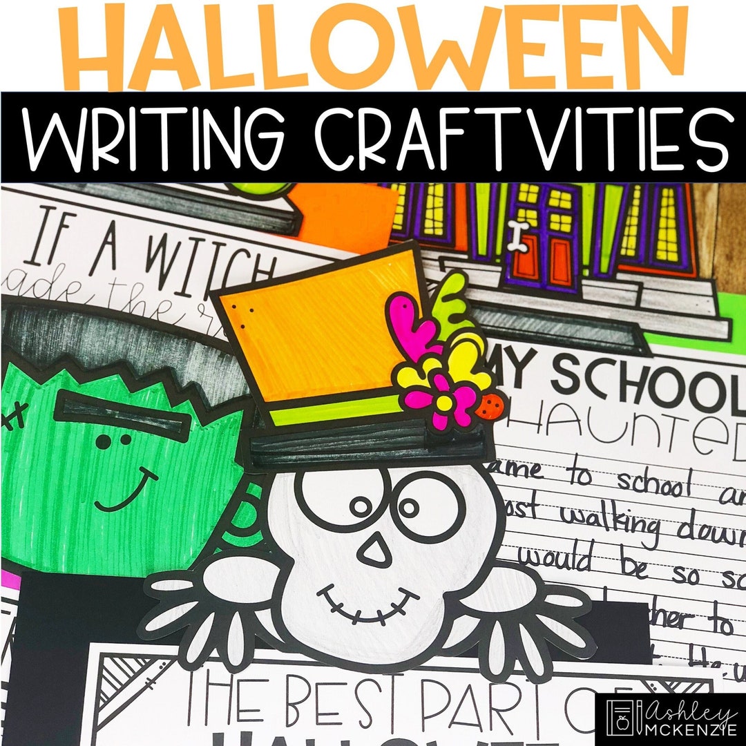 Halloween Writing Crafts Fall Creative Writing October Elementary ...
