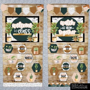 Plant Life Classroom Decor, Bulletin Board Kit, Classroom Posters, Door ...