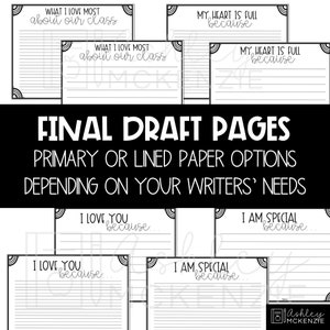 Seasonal Writing Crafts Bundle, Creative Writing Prompts for Holidays ...