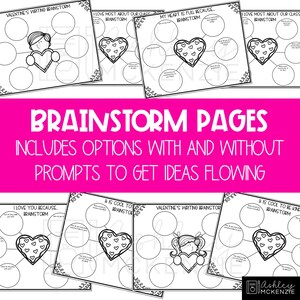 Valentine's Day Kindness Week Writing Crafts, February Creative Writing ...