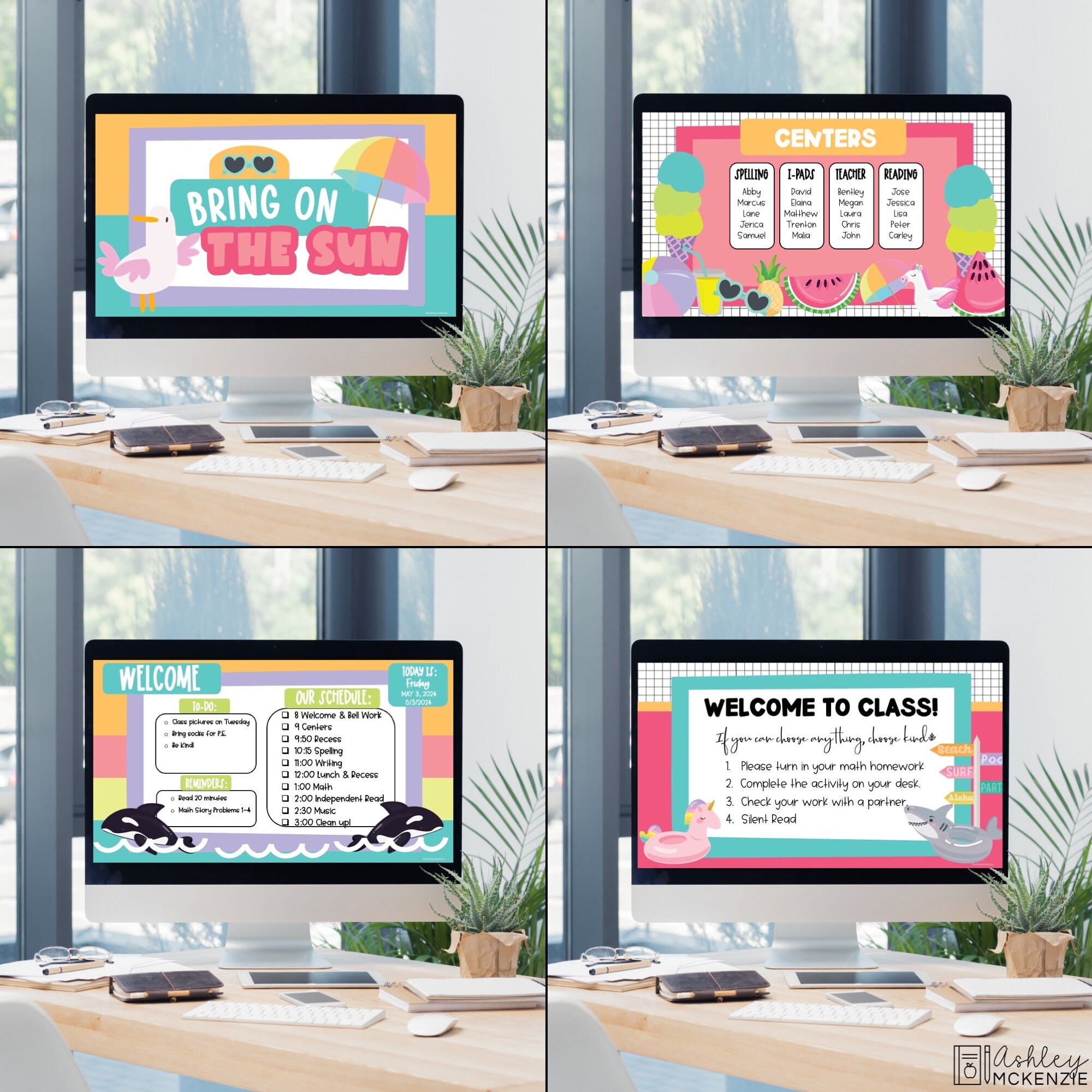 End of Year Google Slides and Powerpoint Templates, Countdown to Summer ...