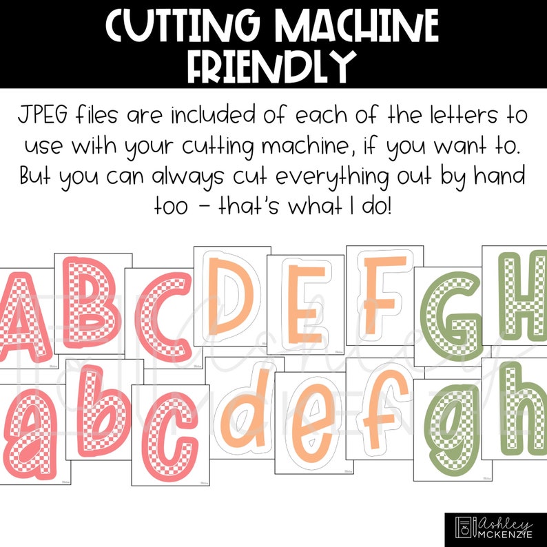 Fall Classroom Decor, A-Z Bulletin Board Letters, Punctuation, and ...