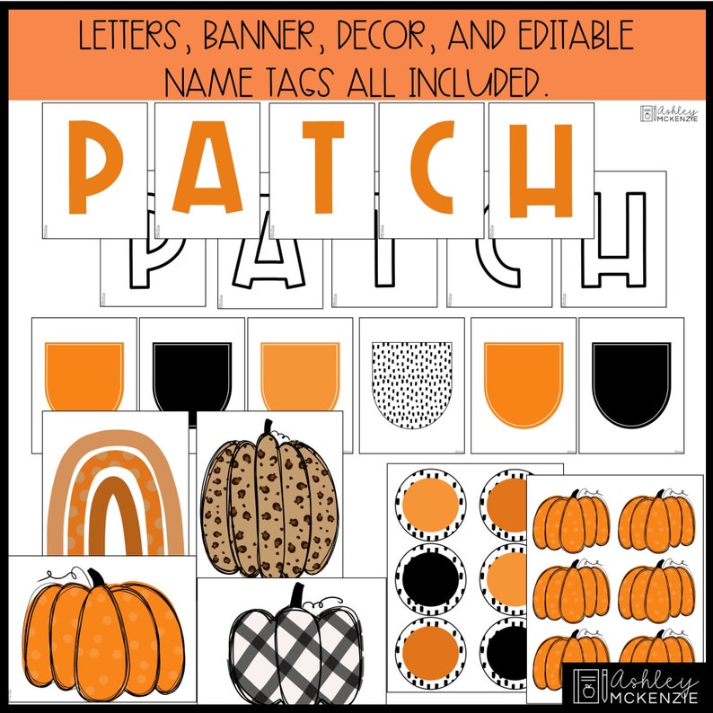 Fall Bulletin Board Kit Pumpkins Classroom Door Decorating Ideas ...