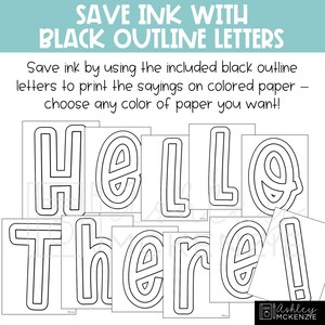 Muted Pastel A-Z Bulletin Board Letters, Punctuation, and Numbers, Easy ...