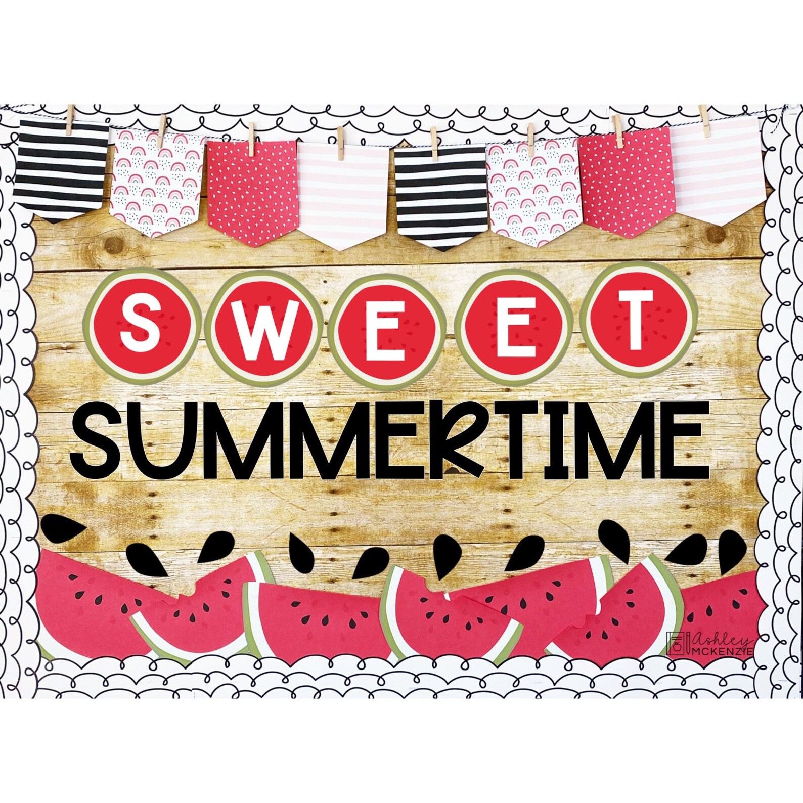 Summer Watermelons Bulletin Board or Classroom Door Decor - Etsy