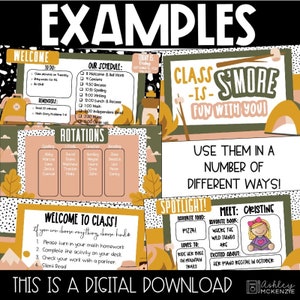 Camping Adventure Google Slides and Powerpoint Templates, Digital ...