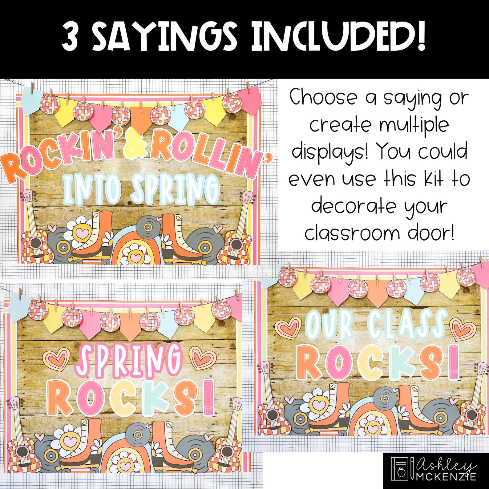 Spring Bulletin Board Ideas Bundle, Spring Posters, Printable Bulletin ...