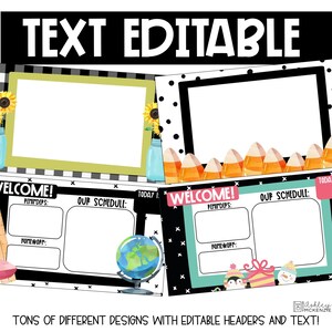 Holidays Google Slides and Powerpoint Templates, Seasonal Class Decor ...