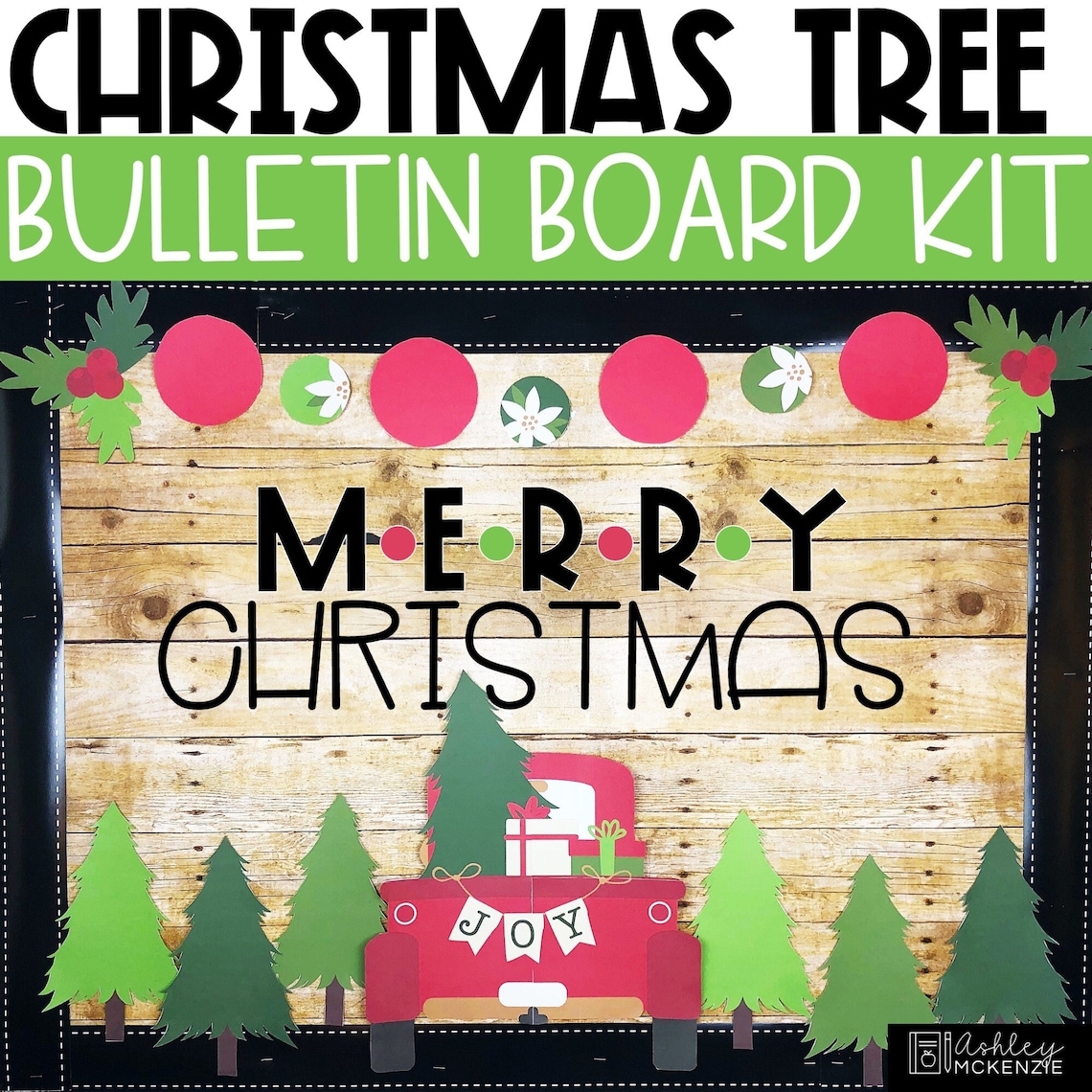 Christmas Tree Bulletin Board or Classroom Door Decor Little - Etsy
