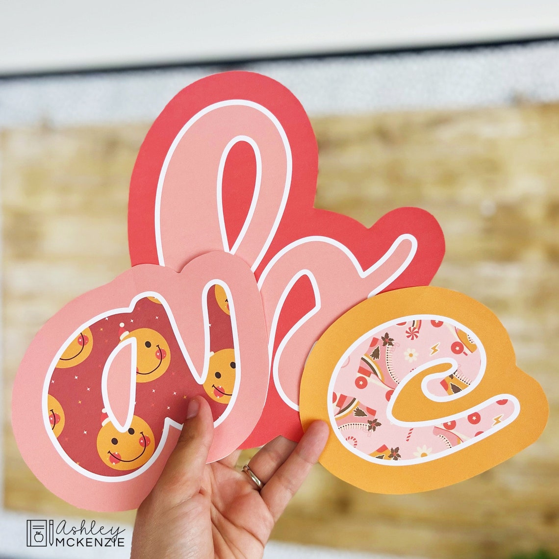 Retro Christmas Classroom Decor Bulletin Board Kit Classroom - Etsy