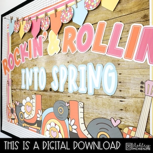 Spring Bulletin Board, March Bulletin Board Ideas, Printable Borders ...