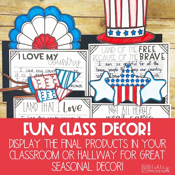 Hojas De Trabajo Del Día De Los Veteranos Para Segundo Grado Dia De