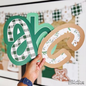 Modern Winter Bulletin Board Bundle Cozy Winter Posters December Door ...