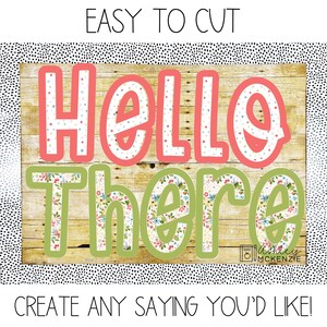 Spring Classroom Decor, A-Z Bulletin Board Letters, Punctuation, and ...