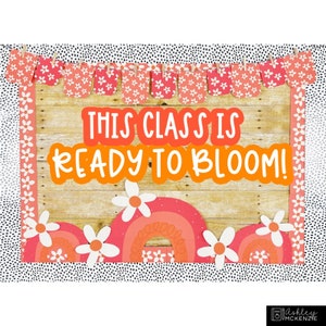 Daisy Themed Back to School Classroom Decor Bulletin Board - Etsy