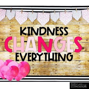 Valentine's Day Bulletin Board Ideas, Classroom Door Decor, Kindness ...
