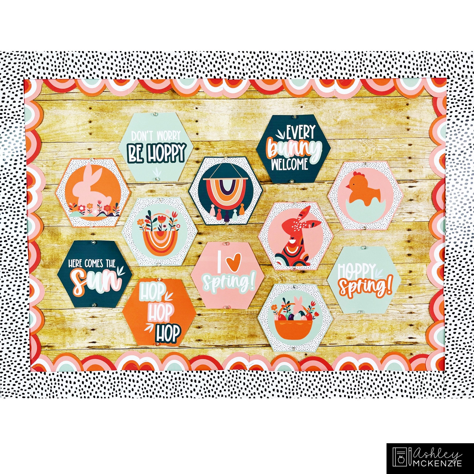 Spring Classroom Decor Bundle, Hoppy Spring Theme, Easy Seasonal ...