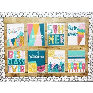 Sweet Summer Bulletin Board or Classroom Door Decor Easy and - Etsy