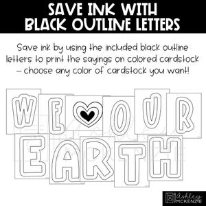 Earth Day Bulletin Board, April Bulletin Board Ideas, Printable Borders ...